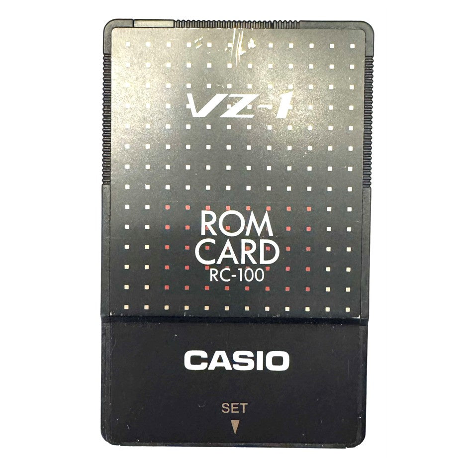 Casio RC-100 ROM Card for VZ-1 Keyboard | Volaris Melbourne