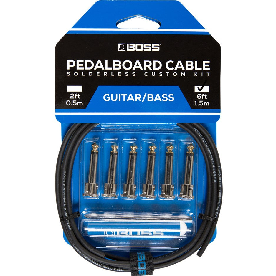 Boss BCK-6 Solderless Pedal Patch Cable Kit | Brunswick Melbourne
