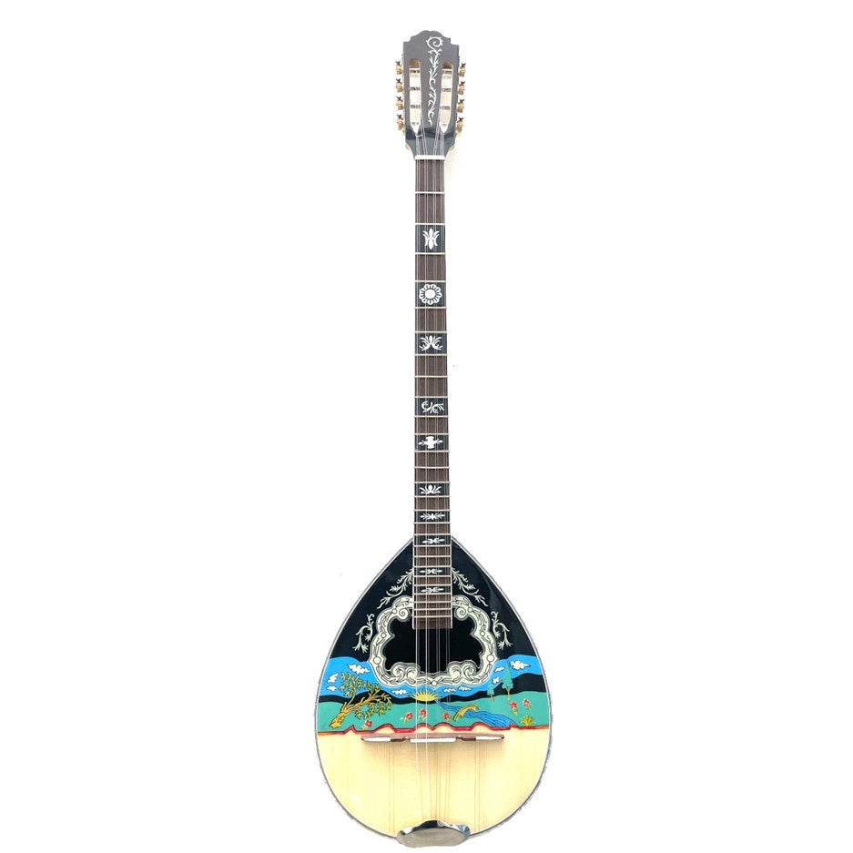 Mythos MP4-ZE 8 string Bouzouki w/ Hardcase & Pick-up - Zambetas Desig