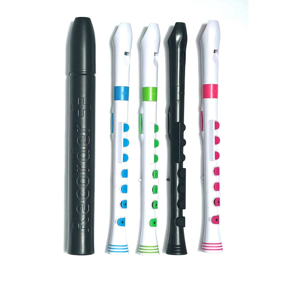 Nuvo Recorder+ Soprano Baroque Recorder - Various Colours
