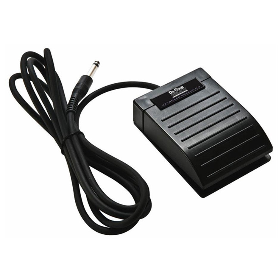 On Stage Sustain Pedal Universal Style with a Built-In 6' Cord
