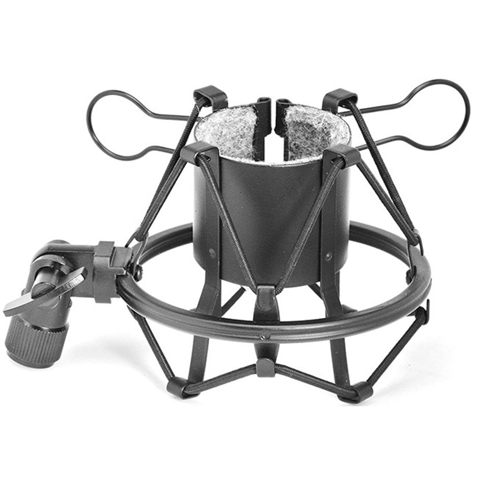 On Stage Studio Microphone Microphone Shock Mount - Black